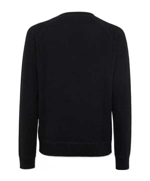 Dsquared2 Logo Plaque Knitted Jumper - Black