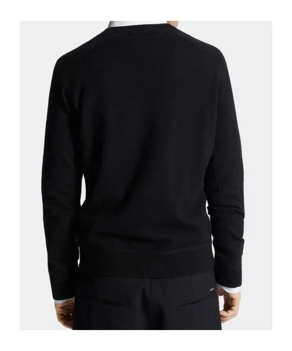 Dsquared2 Logo Plaque Knitted Jumper - Black