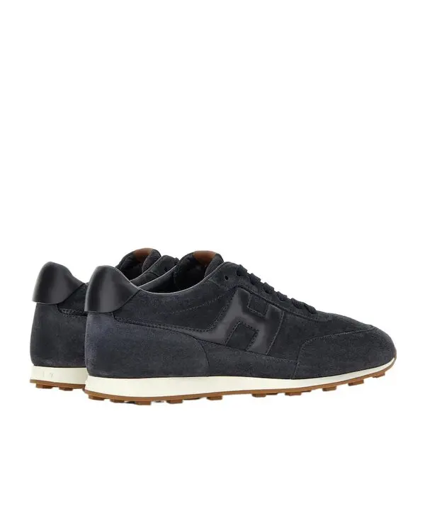 Hogan Logo Patch Lace-up Sneakers