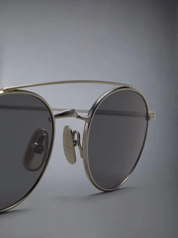 Thom Browne Round Frame Sunglasses