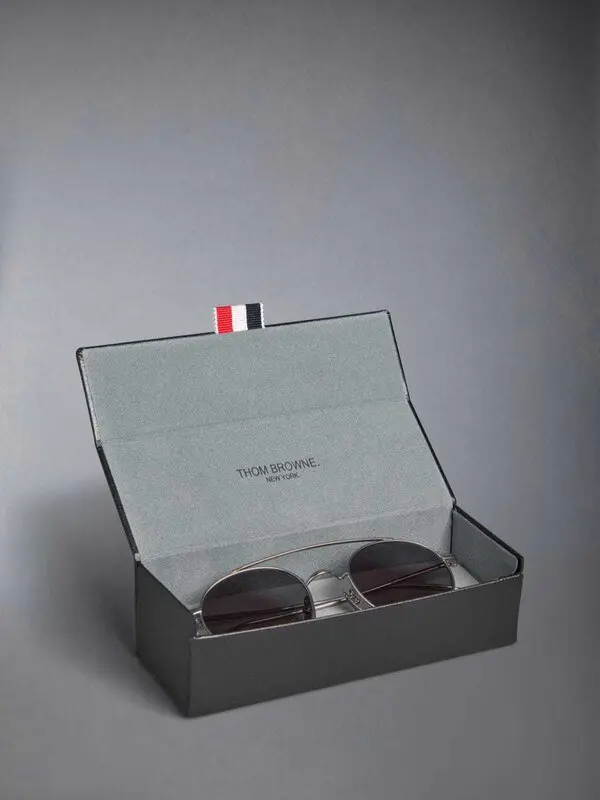 Thom Browne Round Frame Sunglasses