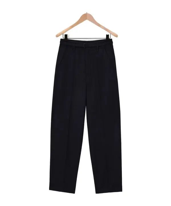 LEMAIRE Tailored Straight-leg Trousers - Black