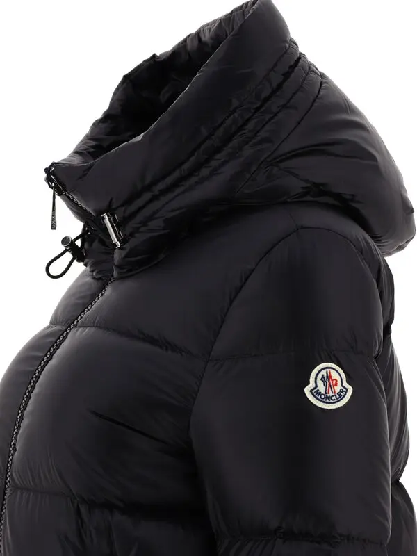 Moncler Hooded Padded Down Jacket - Black