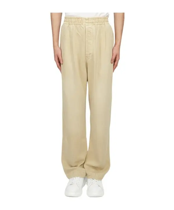 Isabel Marant Étoile High Waist Straight Leg Jeans - Nude