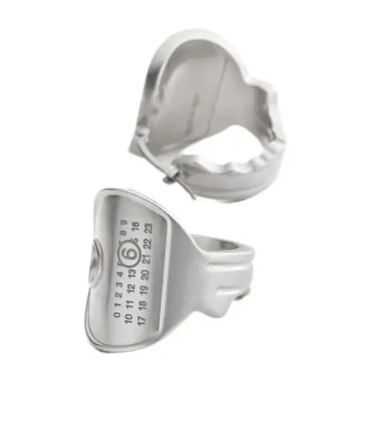 MAISON MARGIELA Engraved Logo Earrings