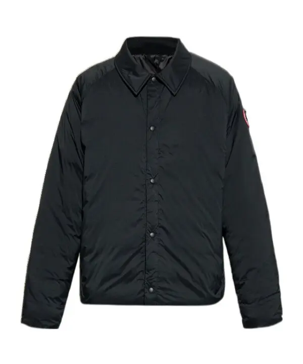 Canada Goose Long-sleeved Down Jacket - Black