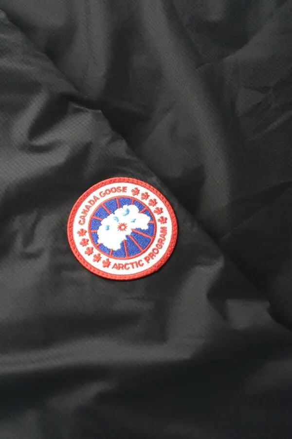 Canada Goose Long-sleeved Down Jacket With Snap Closure