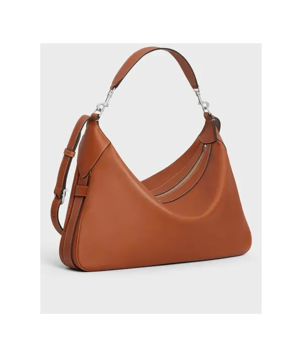 Celine Large Romy Shoulder Bag In Calfskin