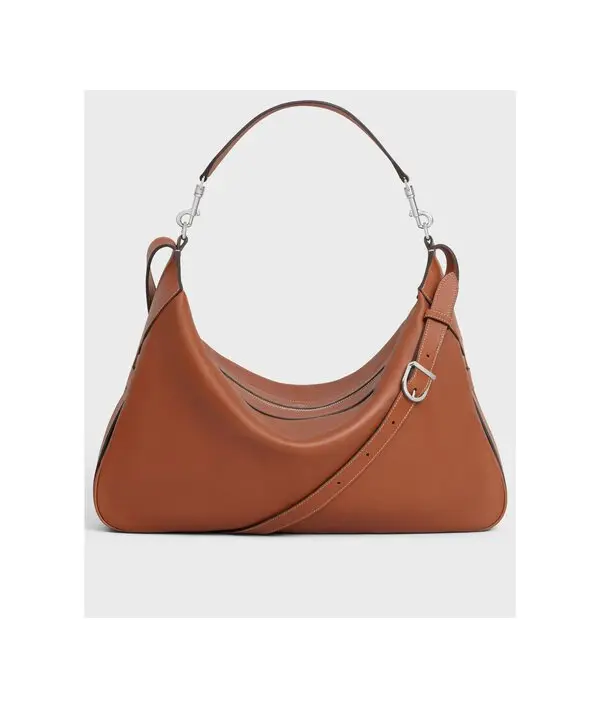 Celine Large Romy Shoulder Bag In Calfskin
