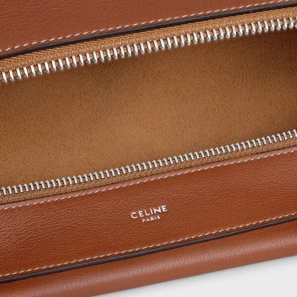 Celine Large Romy Shoulder Bag In Calfskin