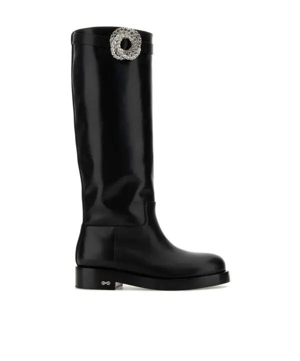 MACHMACH Galaxy Rear Zipped Knee-length Boots