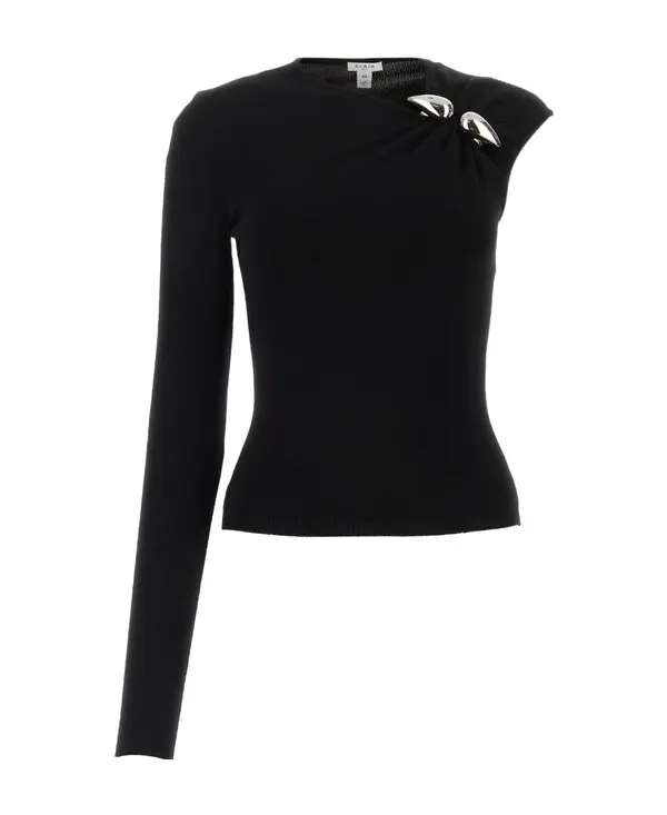 Alaïa Single-sleeved Ruched Top - No
