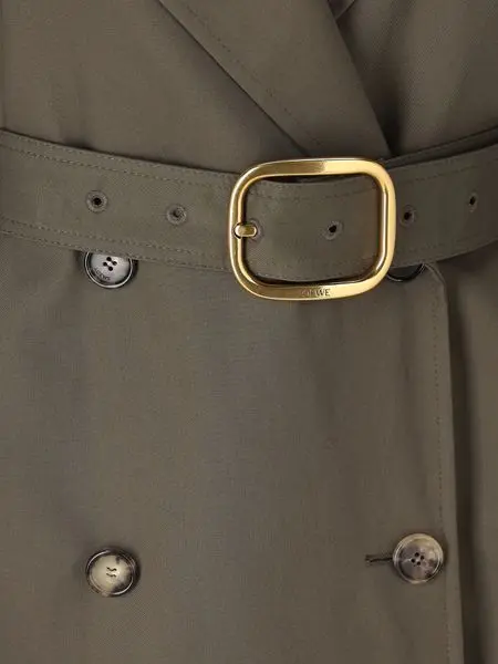 Loewe Double Breasted Belted Trench Coat