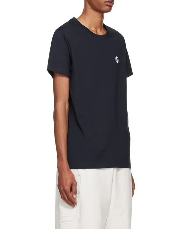 Burberry Logo Embroidered Crewneck T-shirt