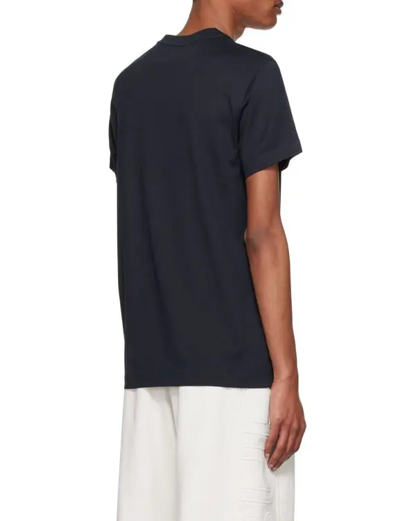 Burberry Logo Embroidered Crewneck T-shirt