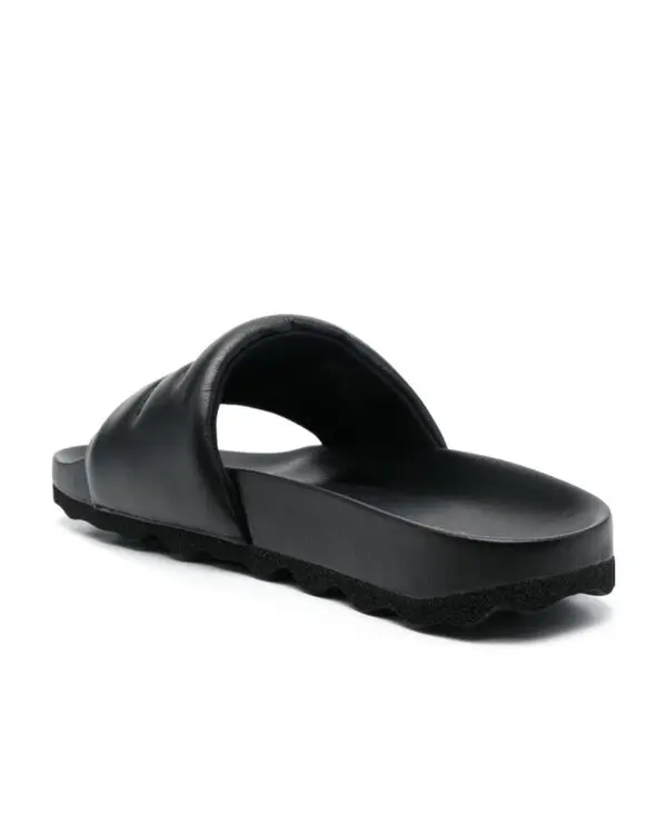 Off-White Open Toe Slip-on Sandals