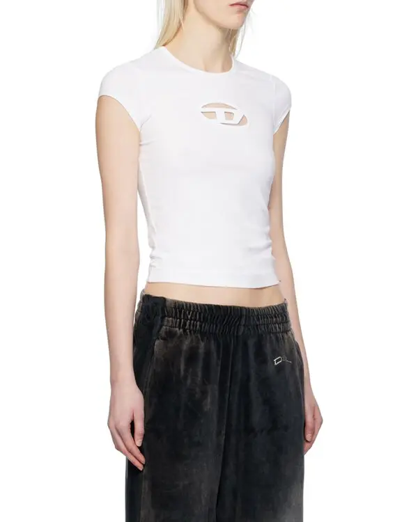 DIESEL® T-angie Cut-out T-shirt - White