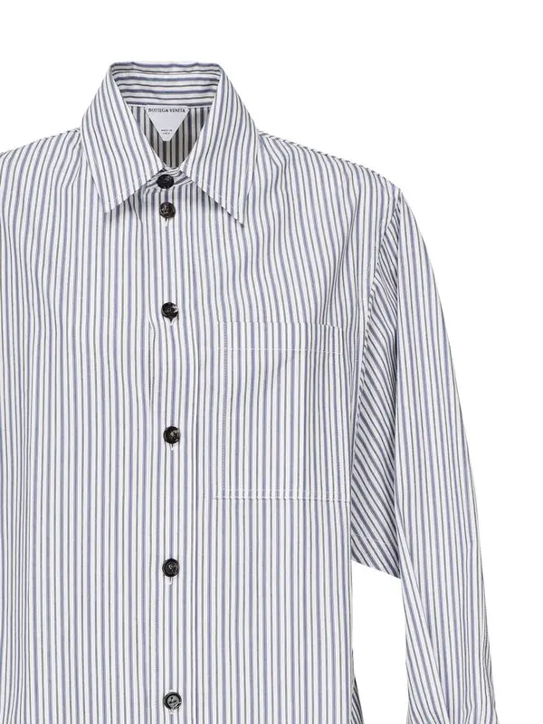Bottega Veneta Stripe Shirt Dress - No