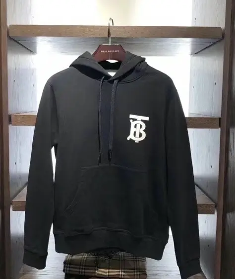 Burberry Monogram Hoodie - Black