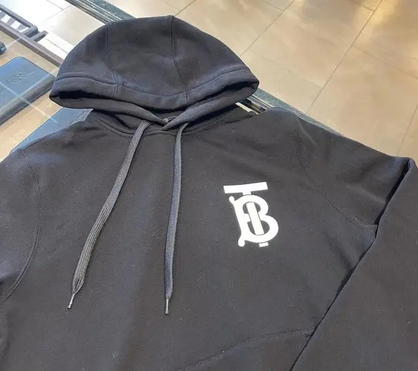 Burberry Monogram Hoodie - Black