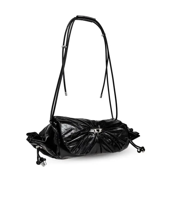 DIESEL® Scrunch-d Shoulder Bag - Black