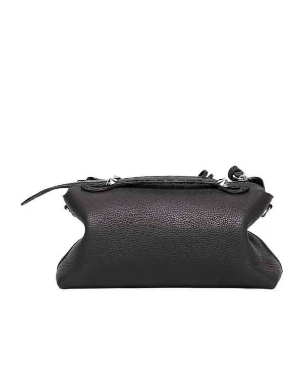 Fendi Selleria Medium Shoulder Bag - Black