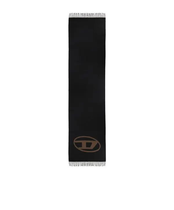 DIESEL® Fringed Scarf - Brown