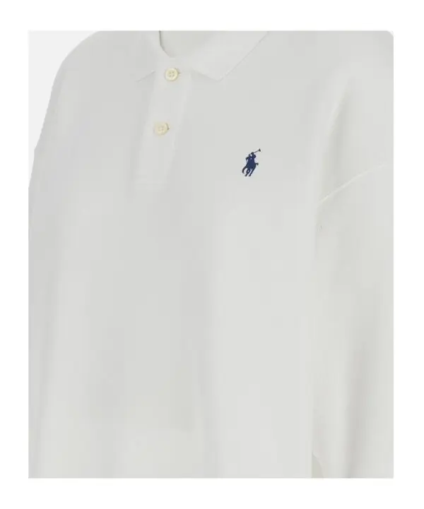 Polo Ralph Lauren Long-sleeved Polo Shirt - White