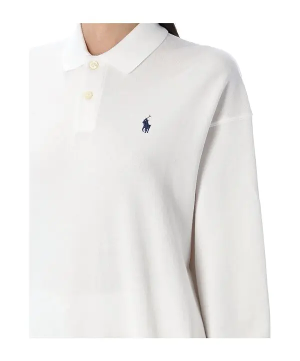 Polo Ralph Lauren Long-sleeved Polo Shirt - White