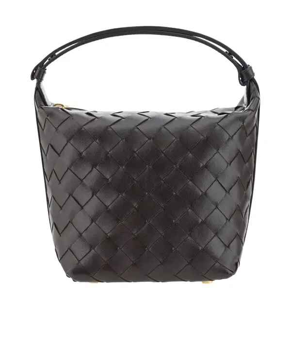 Bottega Veneta Candy Wallace Bag - Black