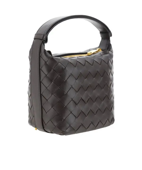 Bottega Veneta Candy Wallace Bag - Black
