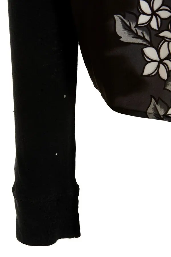 Dsquared2 Floral-print Long-sleeved Shirt
