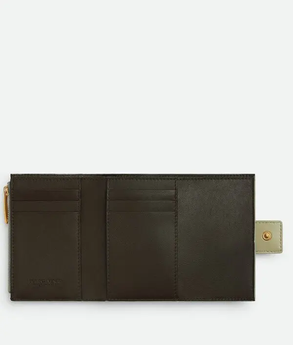 Bottega Veneta Intrecciato Strap Wallet
