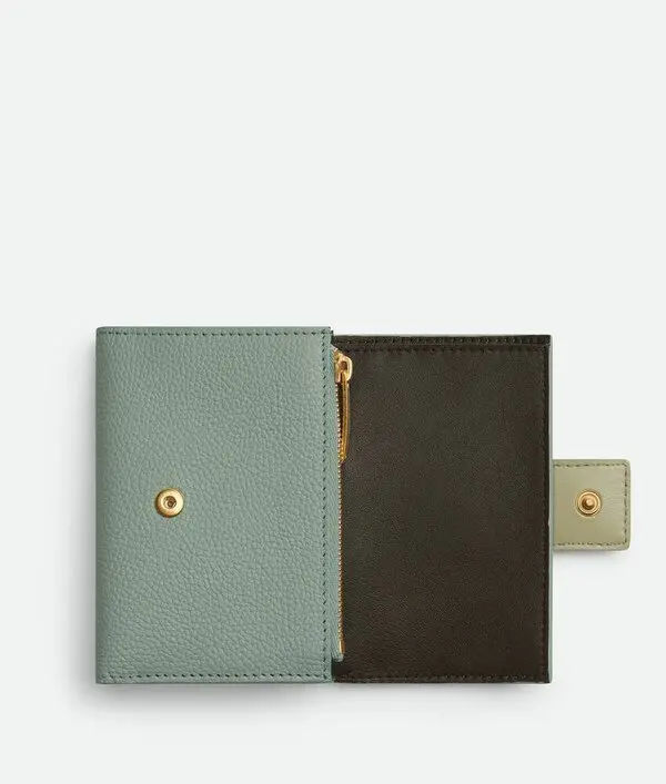 Bottega Veneta Intrecciato Strap Wallet