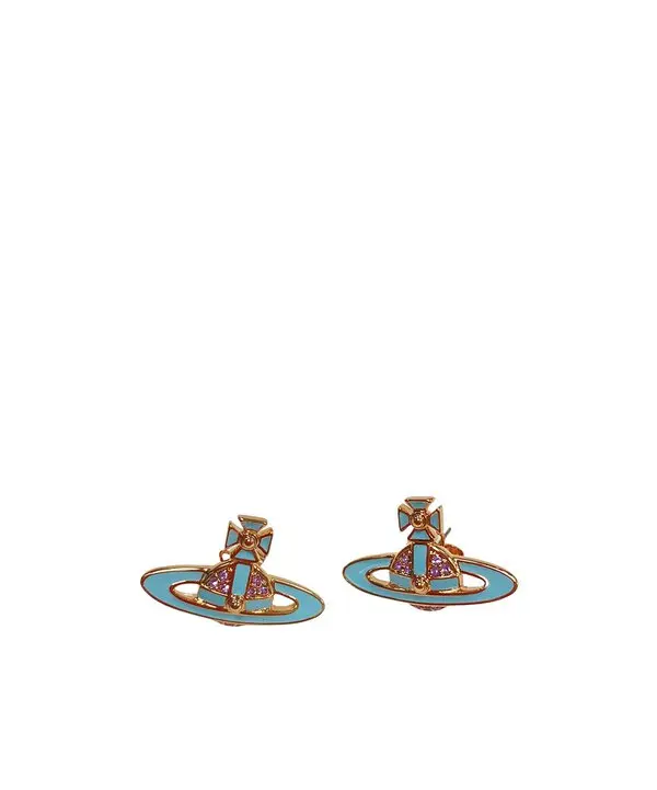 VIVIENNE WESTWOOD Logo Design Earrings - Multicolor