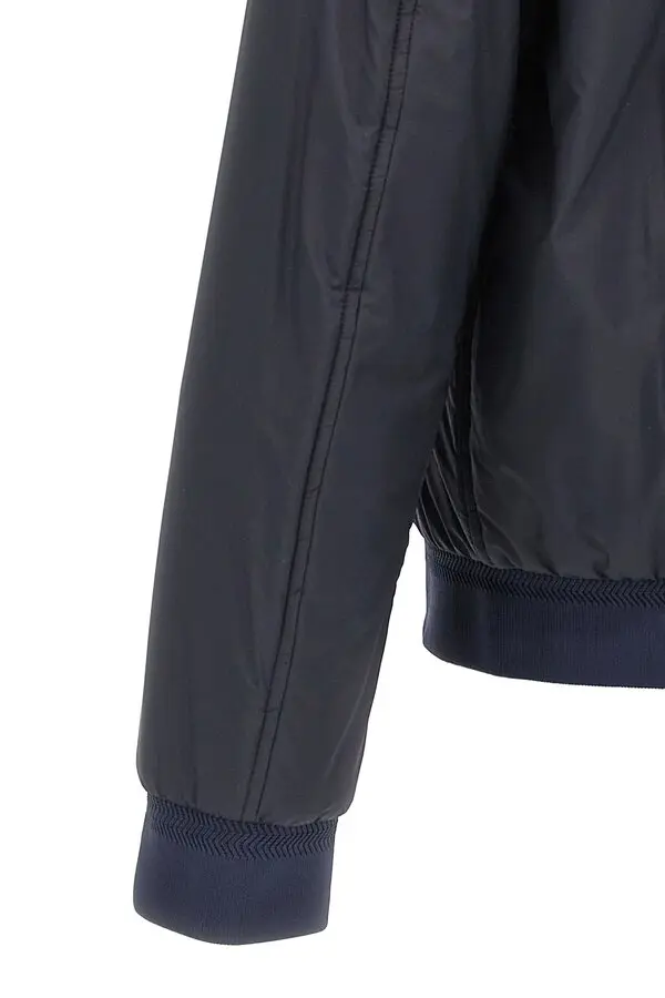 Herno Zip-up Bomber Jacket - Blue