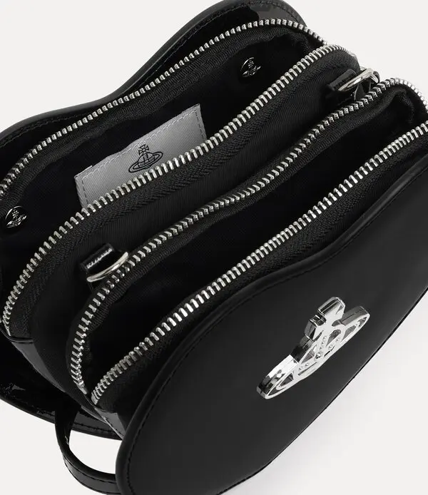 VIVIENNE WESTWOOD Logo Heart Shoulder Bag