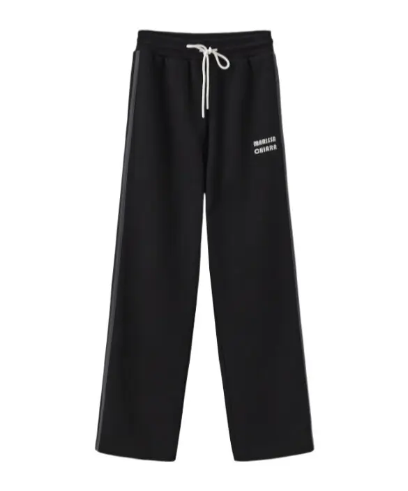 MARISSA CHIARA Drawstring Sweatpants - Black