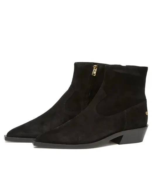 ANINE BING 45mm Pointed Toe Boots