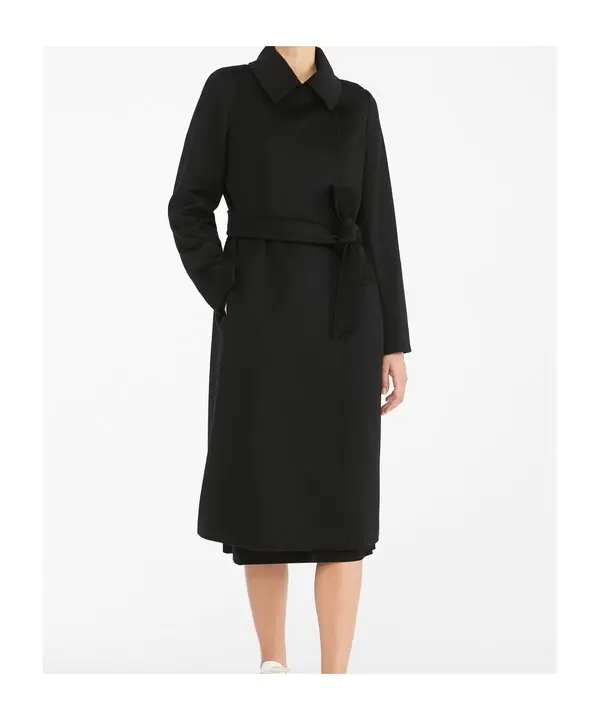 Max Mara Belted Long-sleeved Coat