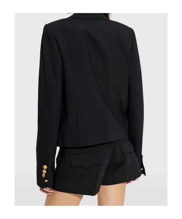 Dsquared2 Button-up Blazer With Geometric Pockets