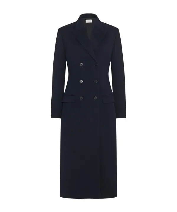 THE ROW Double-breasted Long Coat