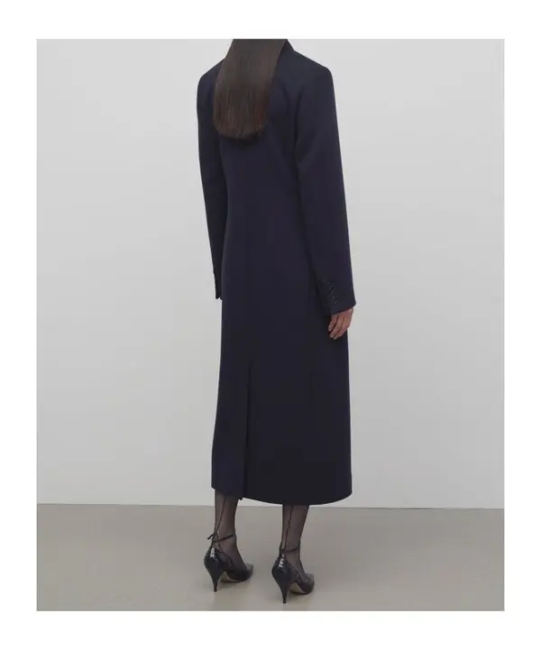 THE ROW Double-breasted Long Coat