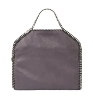 Stella McCartney Falabella Fold Over Tote Bag - Bark