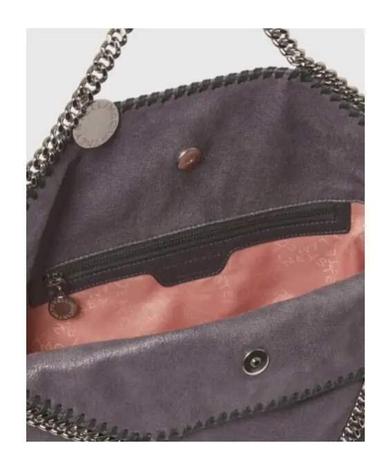 Stella McCartney Falabella Fold Over Tote Bag - Bark