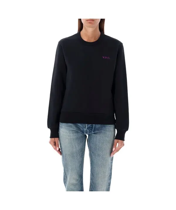 A.p.c. Crewneck Sweatshirt With Logo