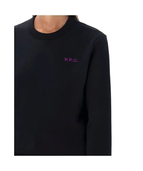 A.p.c. Crewneck Sweatshirt With Logo