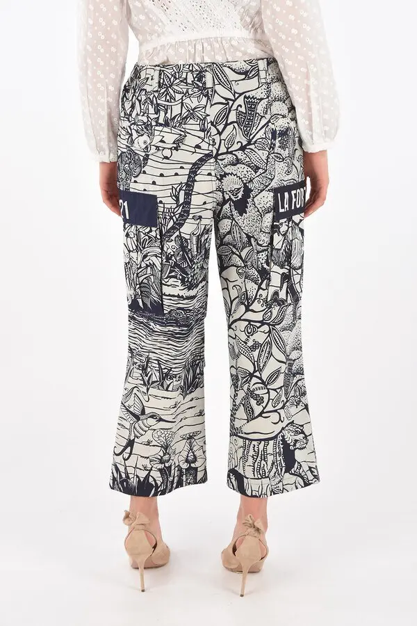 Dior Printed Casual Pants