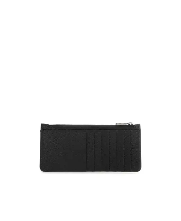 Dolce & Gabbana Dolce Gabbana Logo Plaque Zipped Wallet