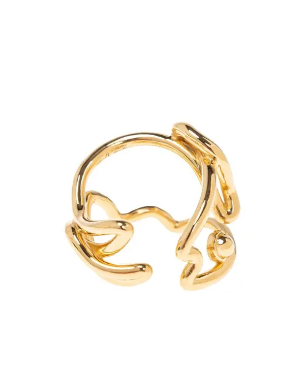 Bottega Veneta Fish Ring - Yellow